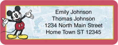 Cartoon Address Labels - Mailing Labels By ValueChecks.net