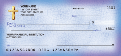 Religious Christian Checks - Inspirational Faith & Promise Checks