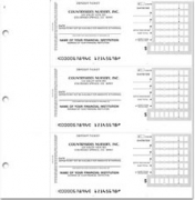 Personal Desk Set Checks | 3 To A Page Desksets